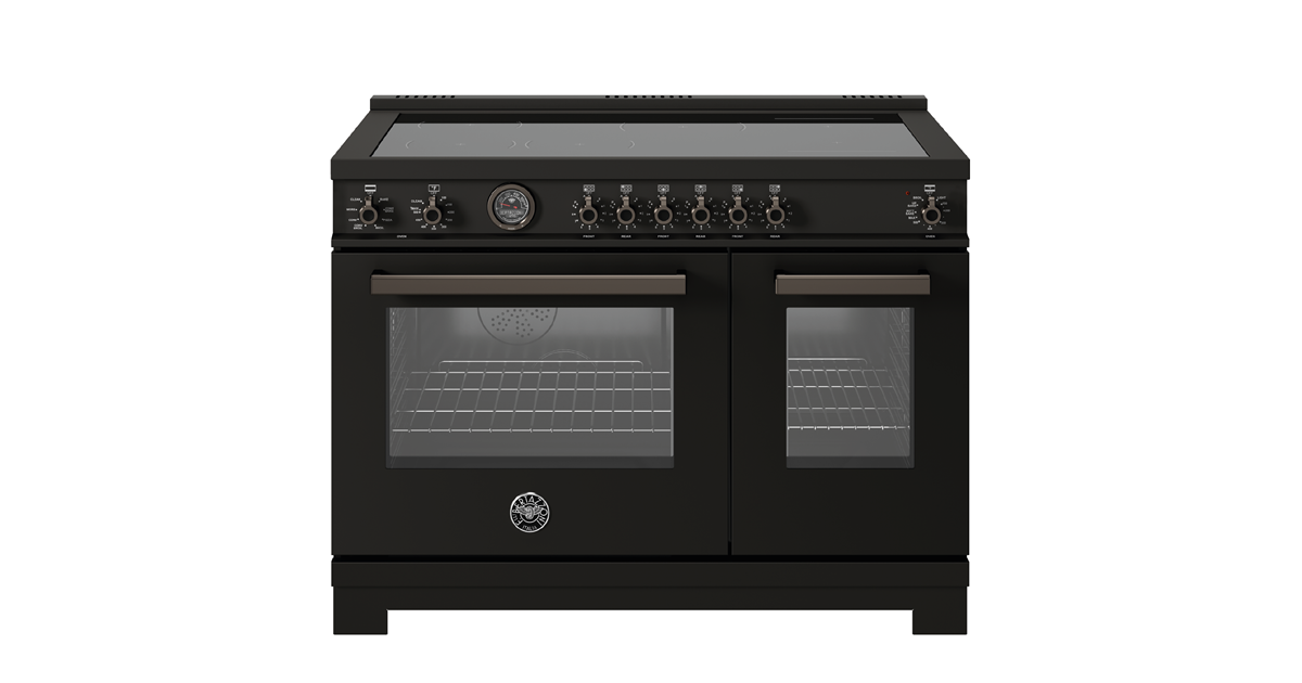 48 inch Induction Range, 6 Heating Zones and Cast Iron Griddle ...