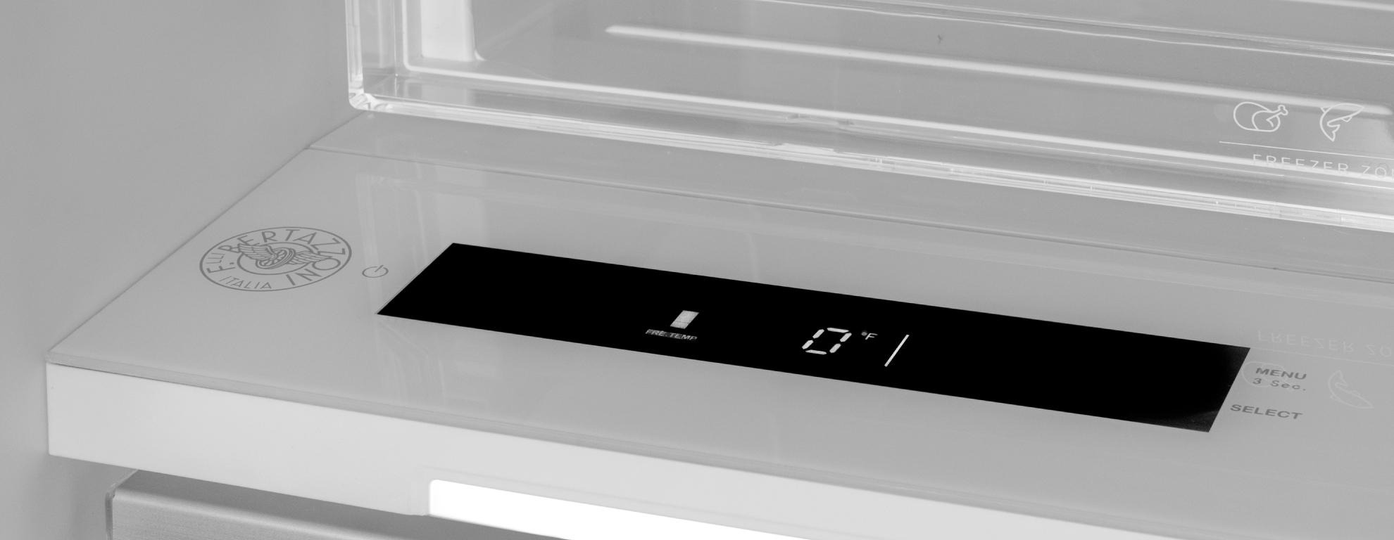 18 Built-in Freezer Column with Ice Maker | Bertazzoni